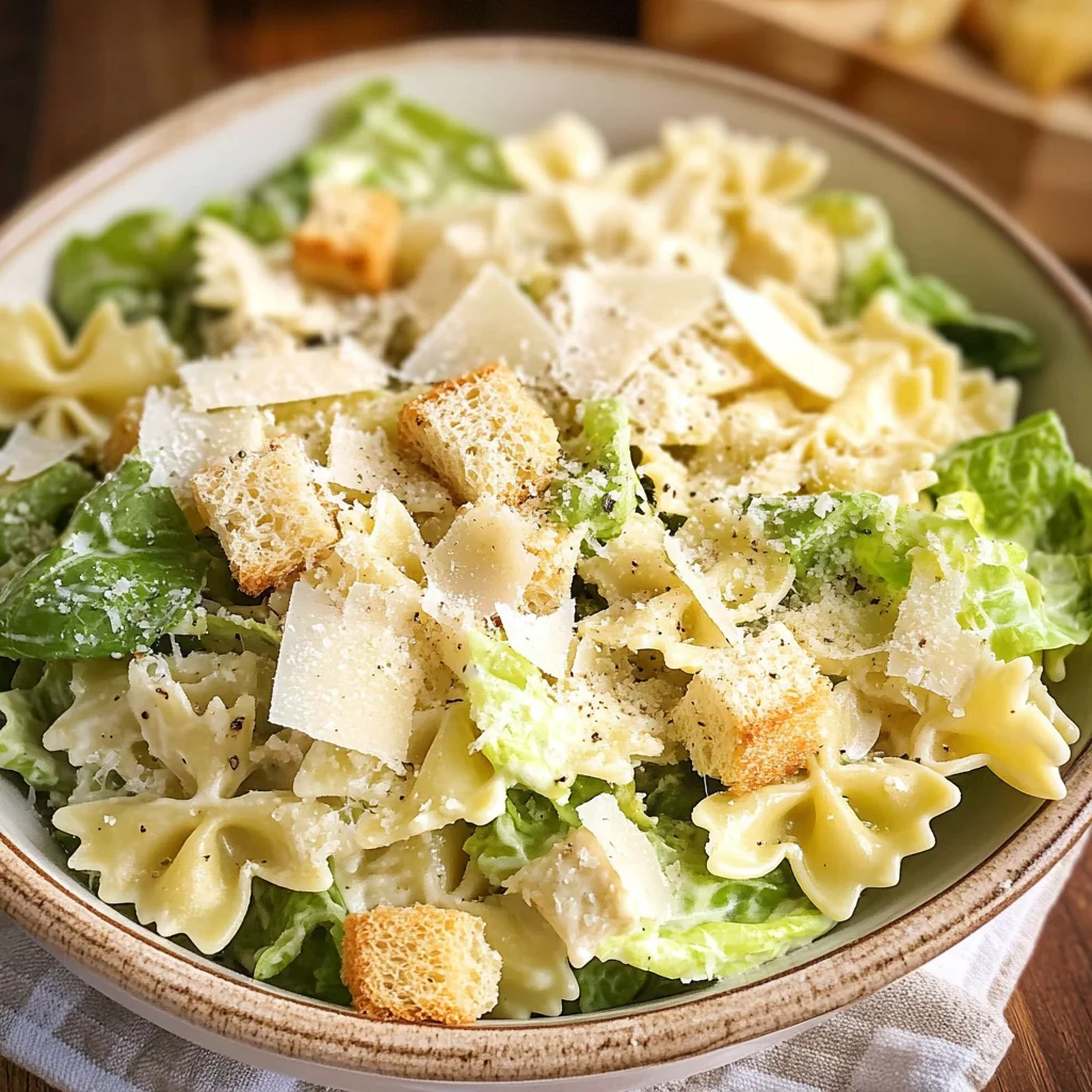 Pasta Caesar Salad