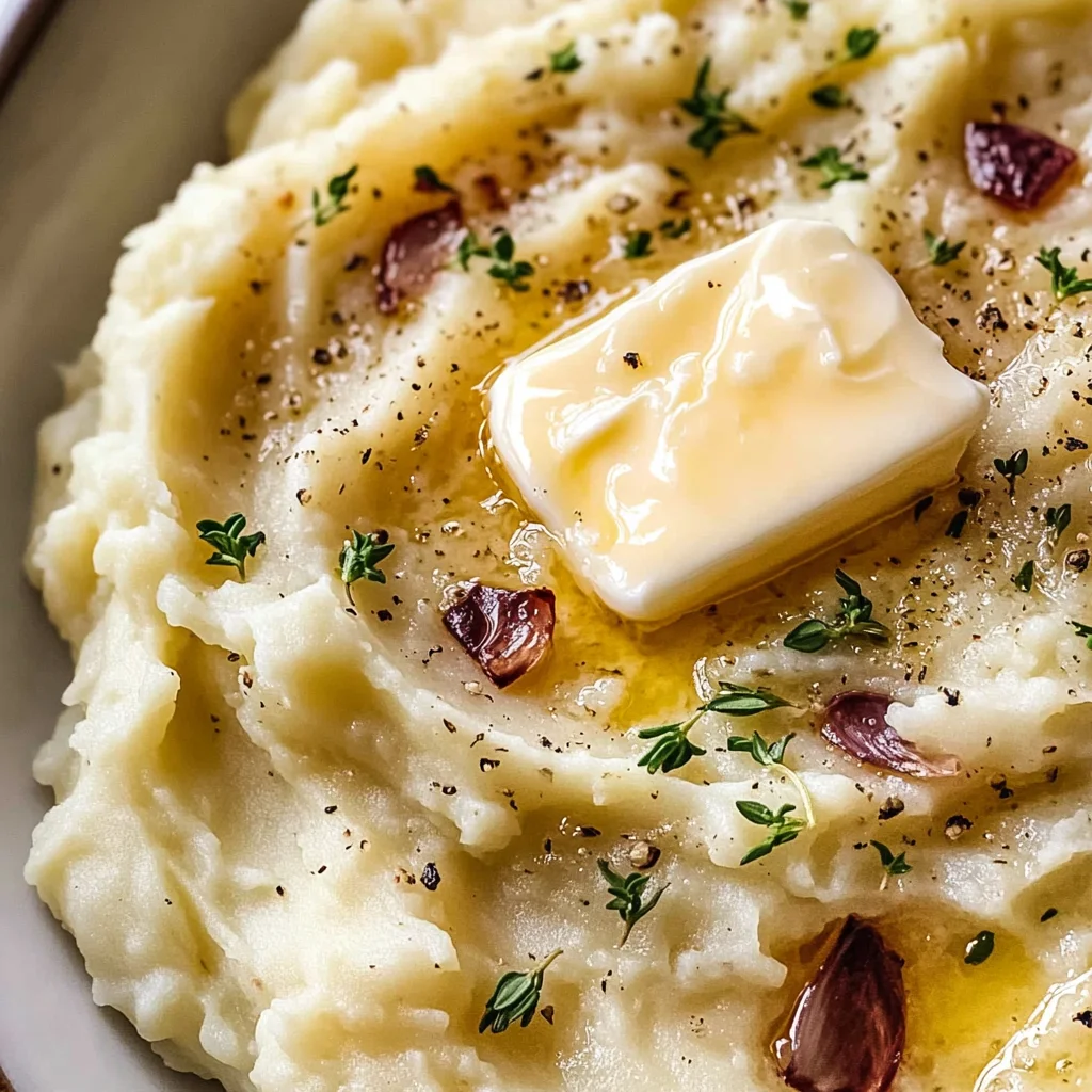Roasted Garlic Mashed Potatoes